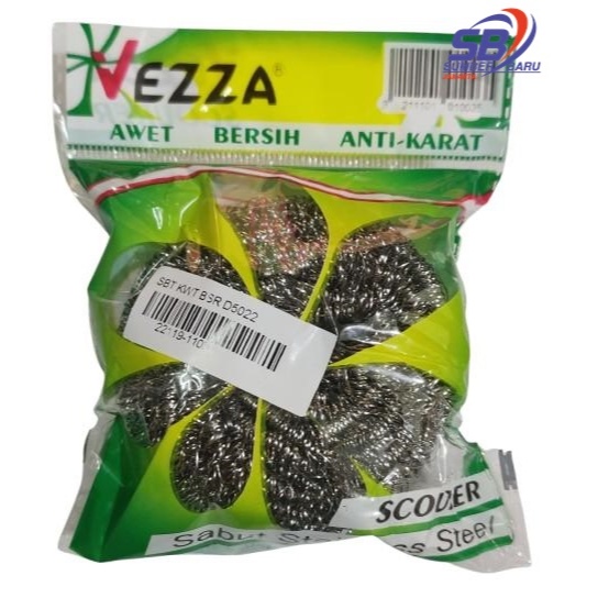 Jual Spons Sabut Kawat Gosokan Panci Cuci Piring Wool Stainless Steel ...
