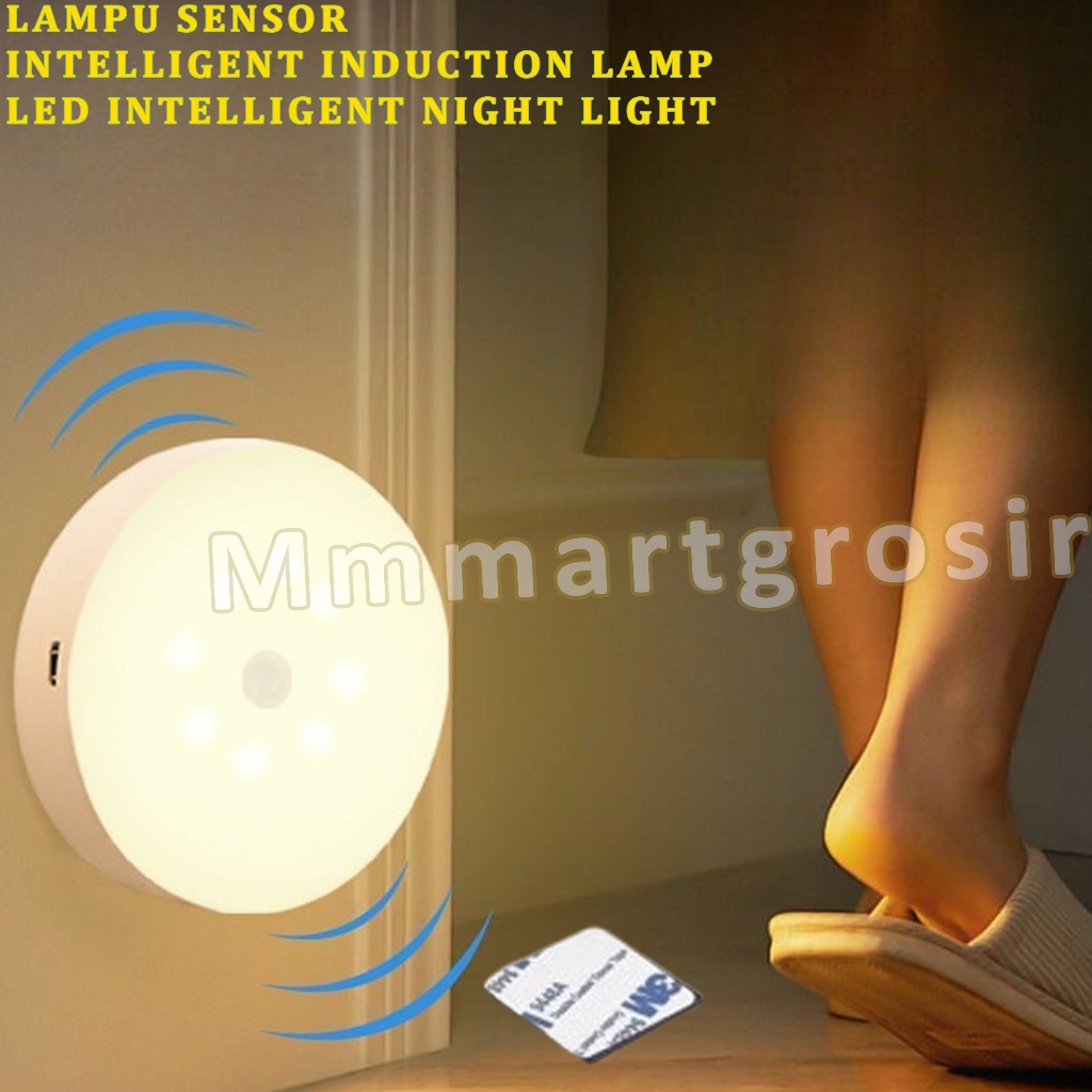 Jual Lampu Sensor / Intelligent Induction Lamp / Led Intelligent Night ...