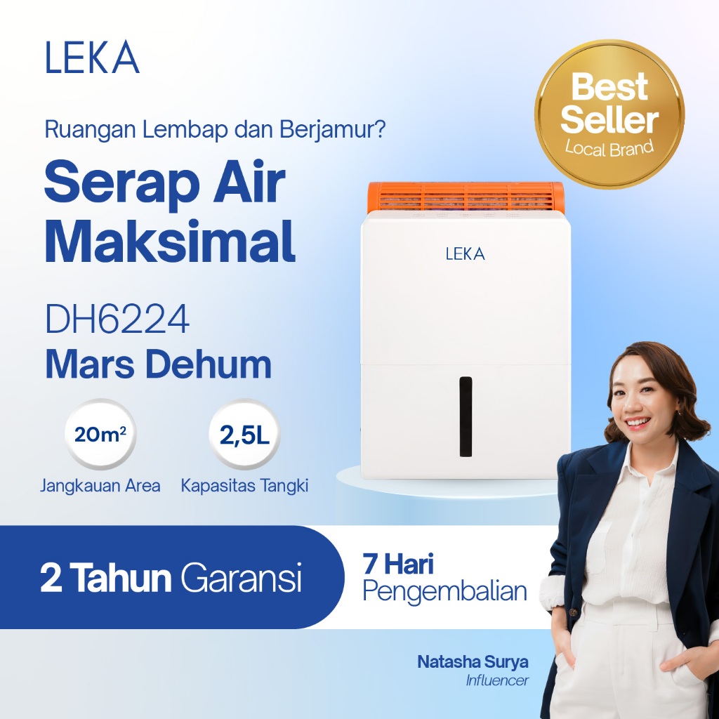 Jual LEKA - DH6224 Mars Dehum + Dehum Portable - Penyerap Kelembaban ...