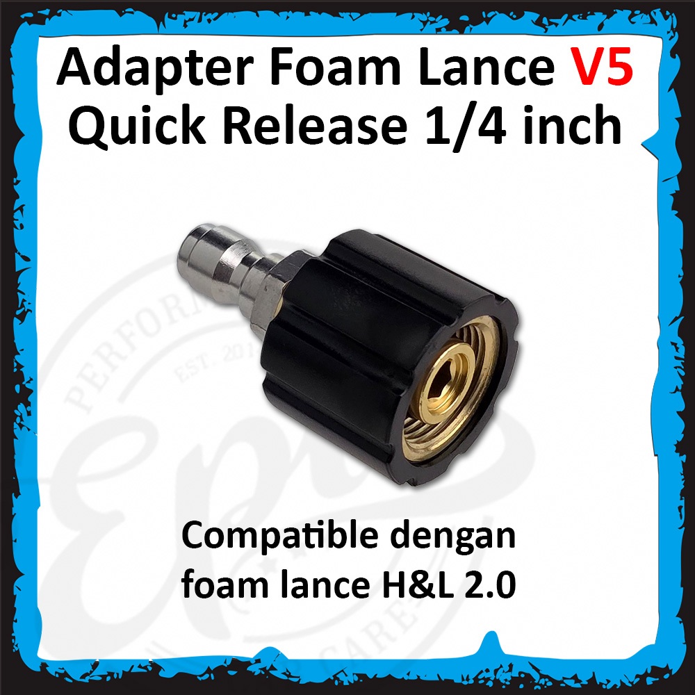 Jual Adaptor Adapter Snow Foam Lance Quick Release | Shopee Indonesia
