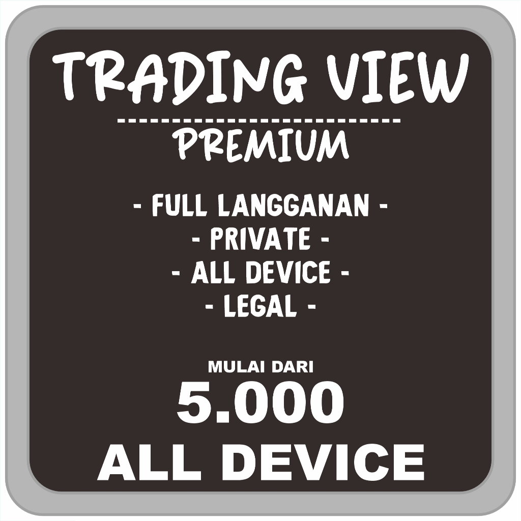 Jual TRADING VIEW PREM PRO FULL GARANSI | Shopee Indonesia