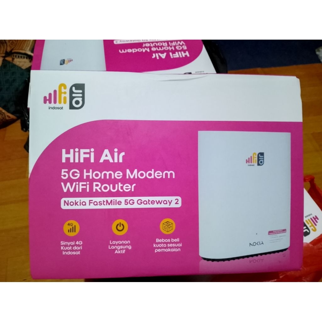 Jual NOKIA HIFI AIR NOKIA FASTMILE 5G GATEWAY INDOSAT NEW SEGEL (PO ...