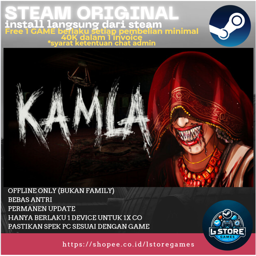 Jual KAMLA MAC Game PC Original Offline | Shopee Indonesia