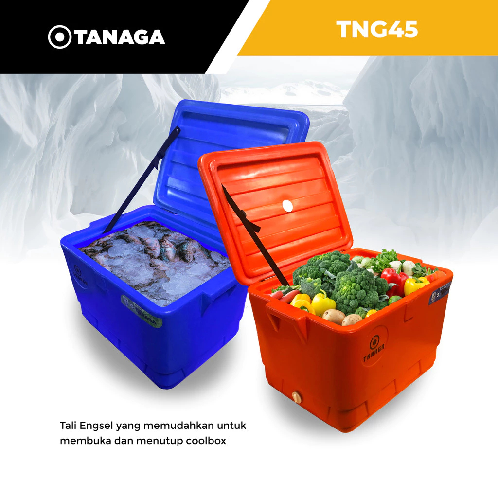 Jual Cooler Box Tanaga 45 Liter Termos Es Kotak Tempat Es Batu Daging ...