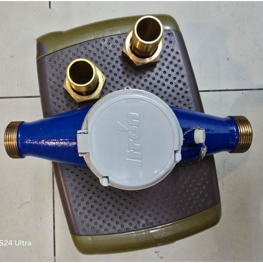 Jual Water meter ITRON 1 inch meteran air PDAM ITRON multimag tm II dn ...