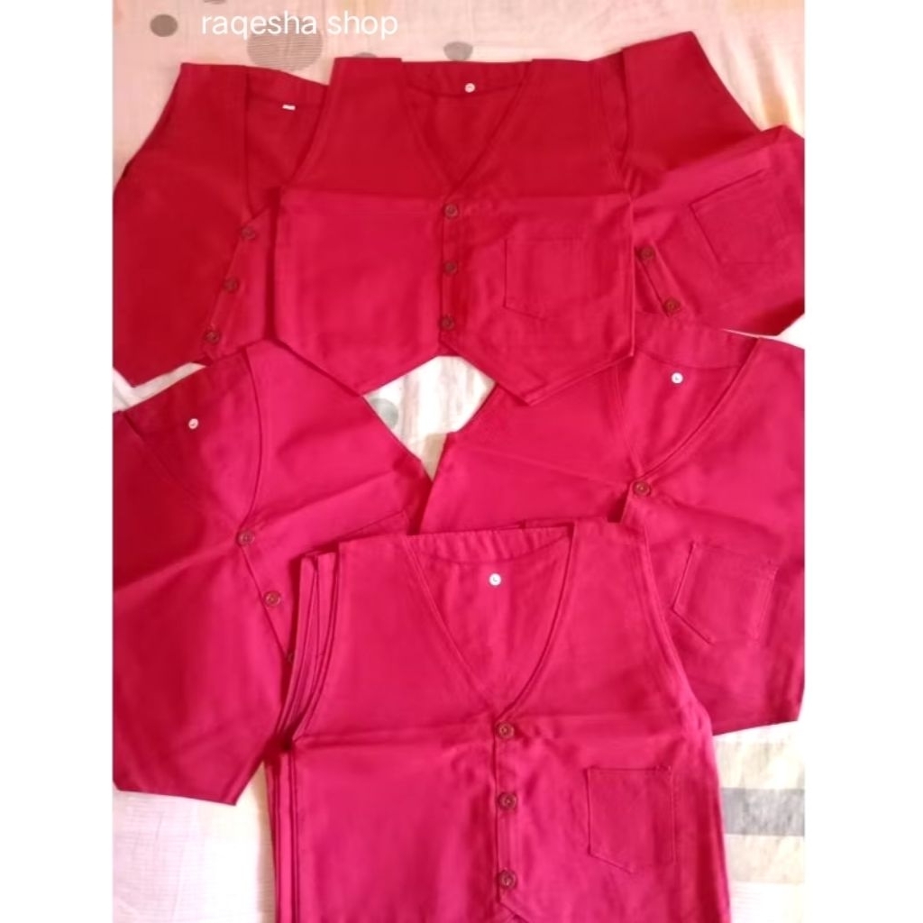 Jual Rompi Sd Murah 1lusin12pcs Kain Bahan kain Nagatex kualitas tinggi ...