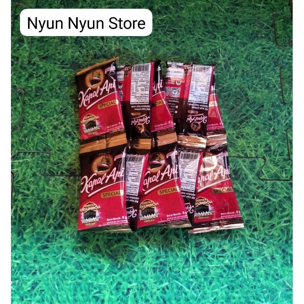 Jual KOPI KAPAL API SPECIAL MINI - 1 RENCENG (10 SACHET) | Shopee Indonesia