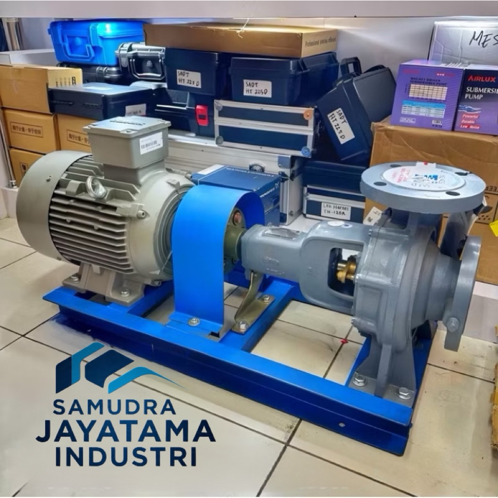 Jual Pompa Air Centrifugal Ebara 50x40 FSHA 4kw 5,5hp 2Pole Motor Siemens | Shopee Indonesia