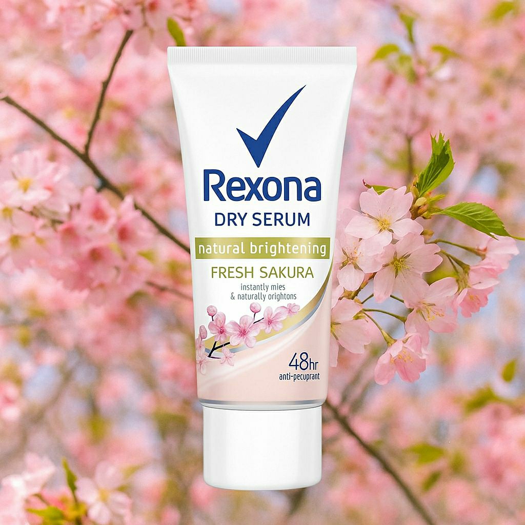 Jual Rexona Dry Serum 50ml Fresh Sakura Women Deodorant Deo Lotion ...