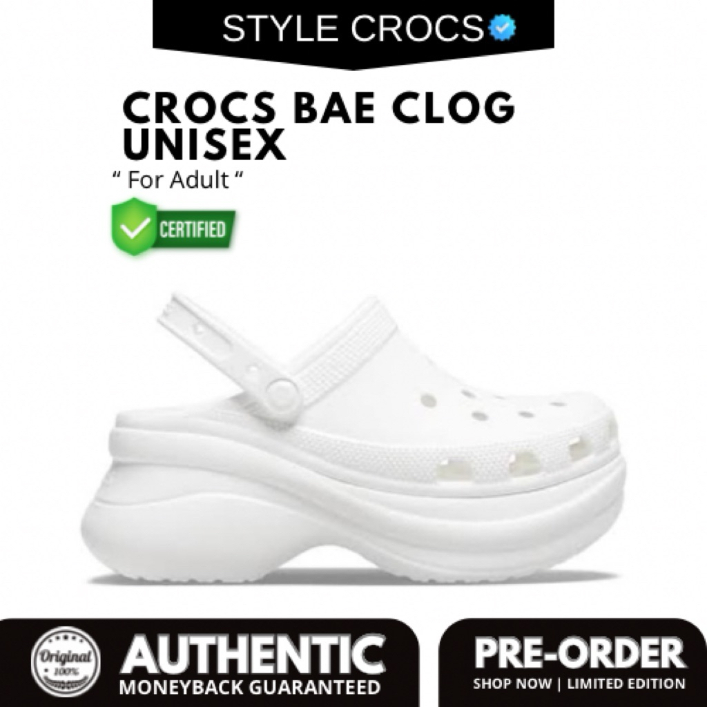 Jual CROCS BAE 100% ORIGINAL CLASIC CLOG | Shopee Indonesia