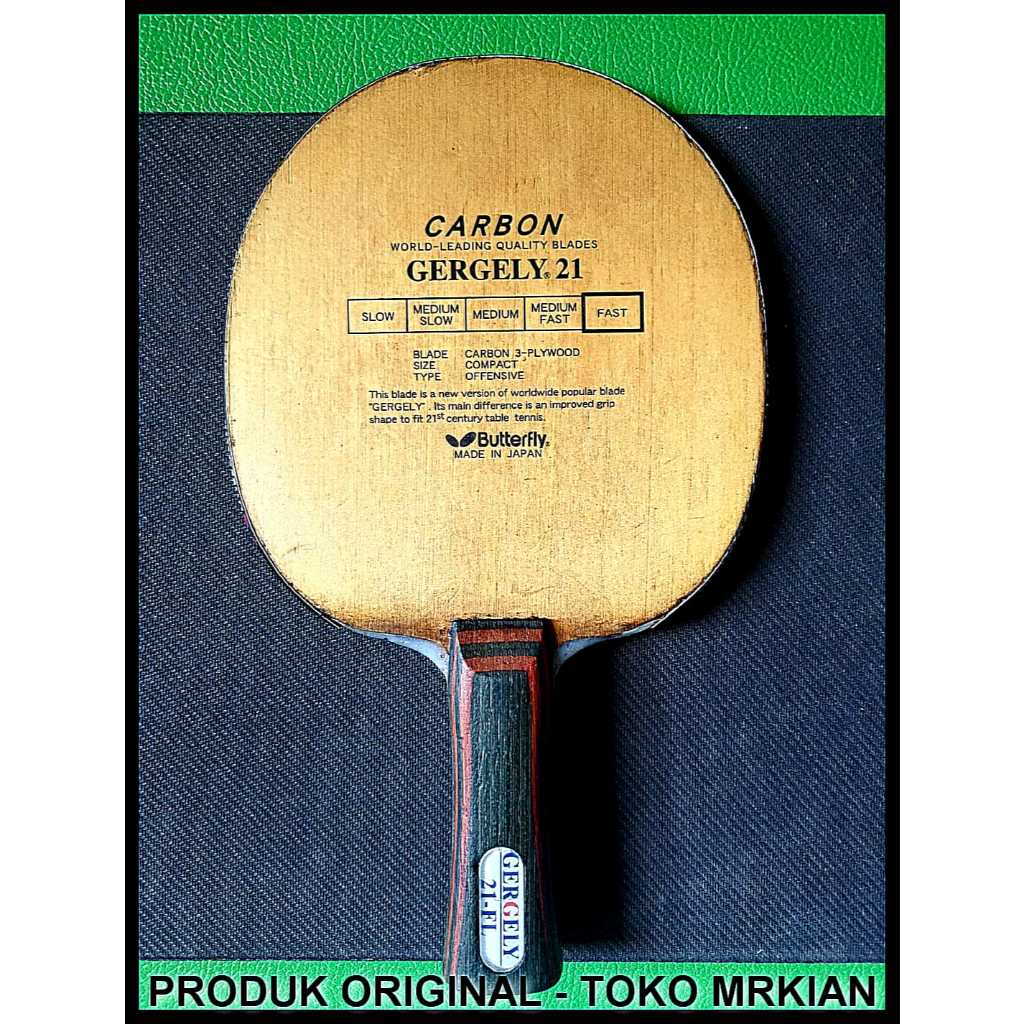 Jual Blade Butterfly Gergely 21 Carbon _03 | Shopee Indonesia