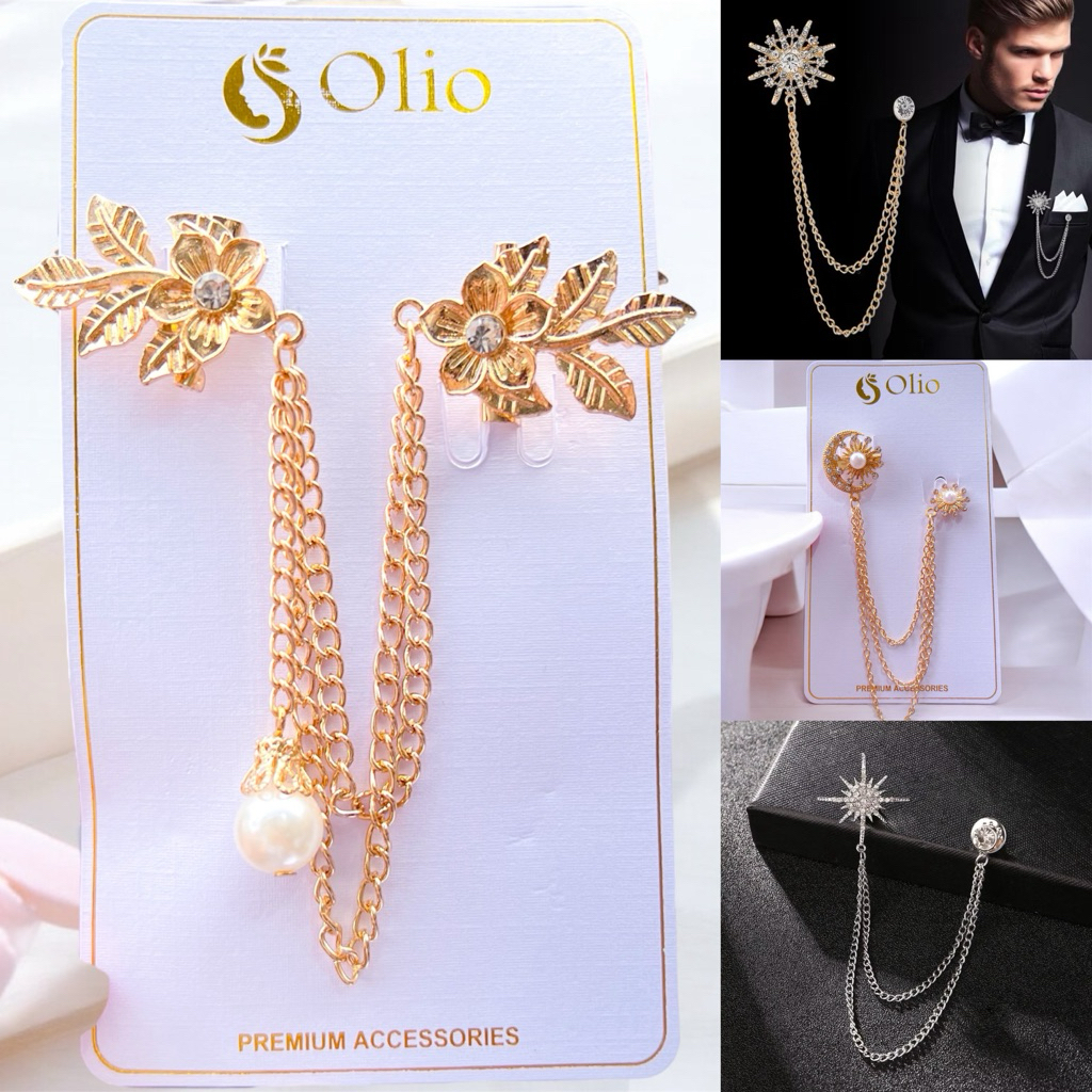 Jual BROS RANTAI KEBAYA BUNGA/BROS KEBAYA MEWAH | Shopee Indonesia