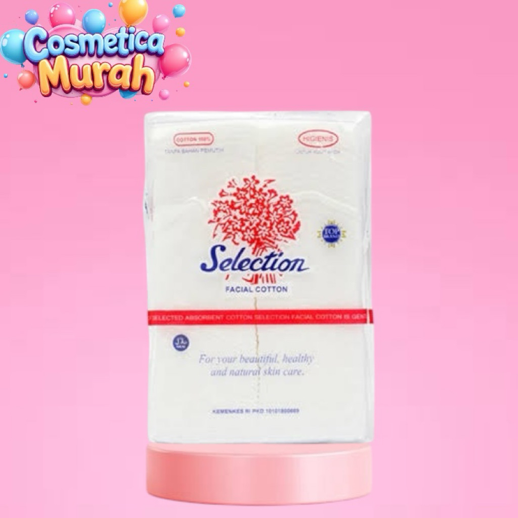 Jual a,ix) SELECTION KAPAS FACIAL COTTON 50 GR STERIL - KAPAS ...