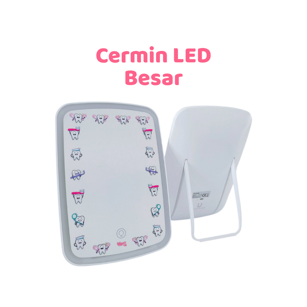 Jual Cermin LED BESAR by GEpro Dengan Karakter Gigi Lucu dan Exclusive ...