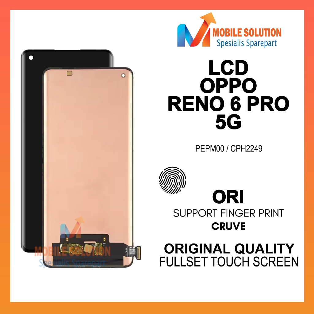 Jual Grosir LCD Reno 6 Pro 5G - Finger Print Fullset Touch Screen ...