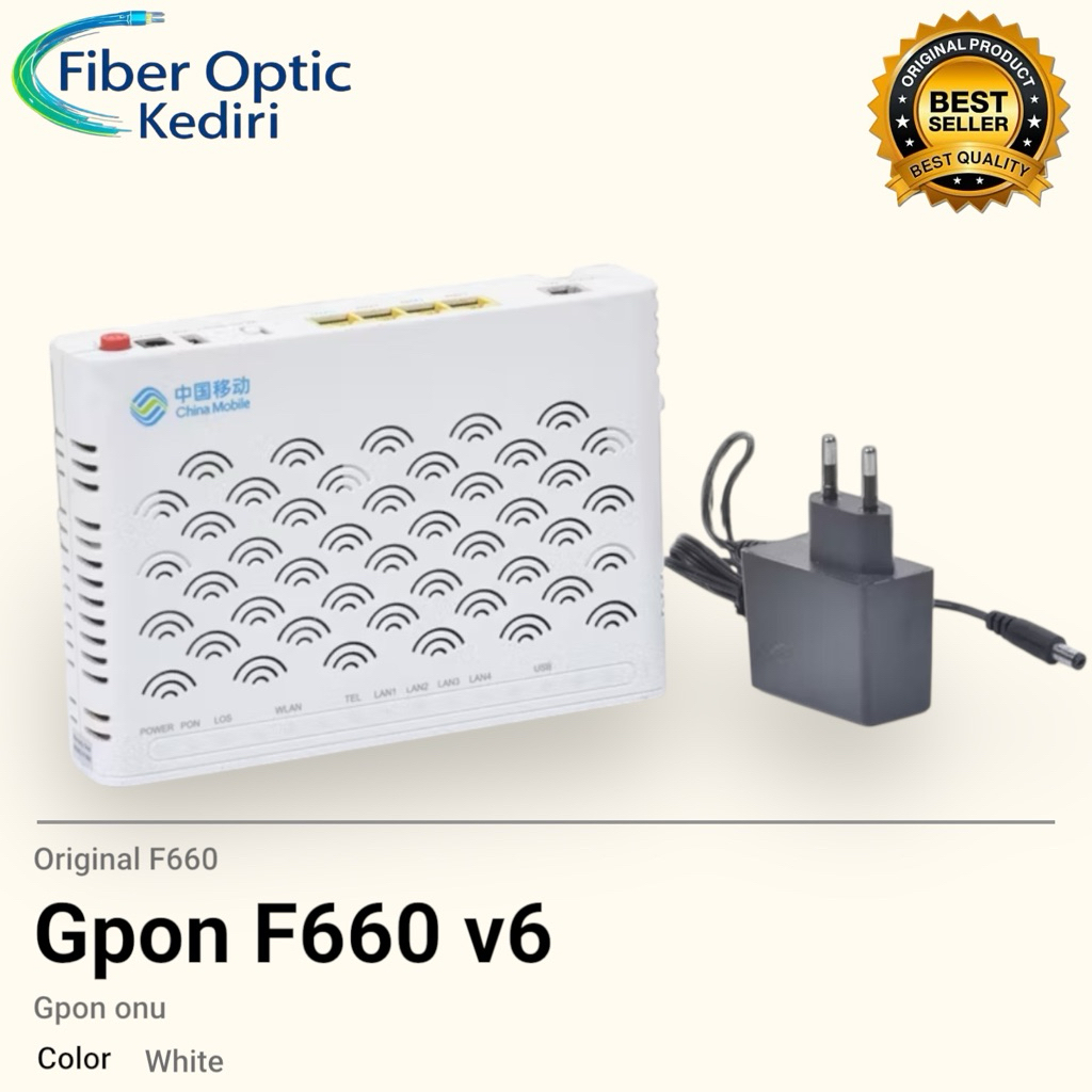 Jual ZTE F660 v6 original Gpon onu modem wifi router bukan epon & xpon ...