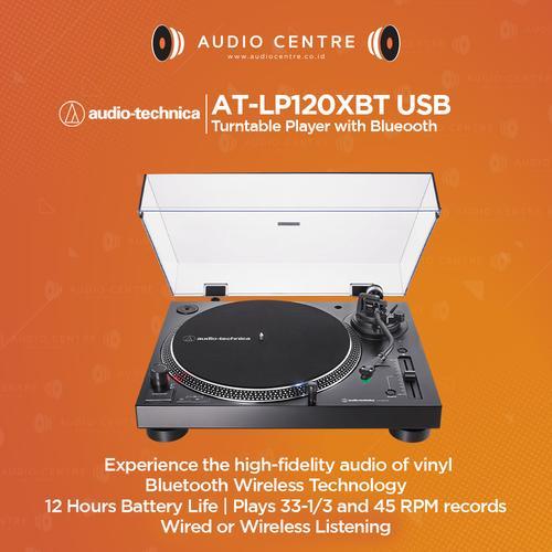 Jual Audio Technica ATLP120XBT AT LP120 XBT ATLP 120 XBT Turntable with ...