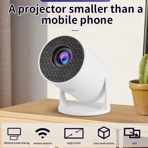 Jual HY300 Smart Proyektor Portable HD Smart Projector Android 11 OS 180 Wireless Android ...