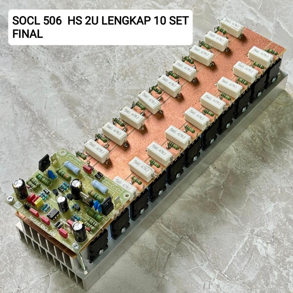 Jual socl 506 hs 2u lengkap 10set plus tef 5200 original | Shopee Indonesia