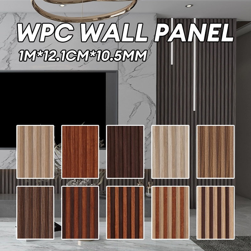 Jual Panel Dinding Berkualitas PVC Wood Panel 3D WPC Wallpanel Dekorasi ...