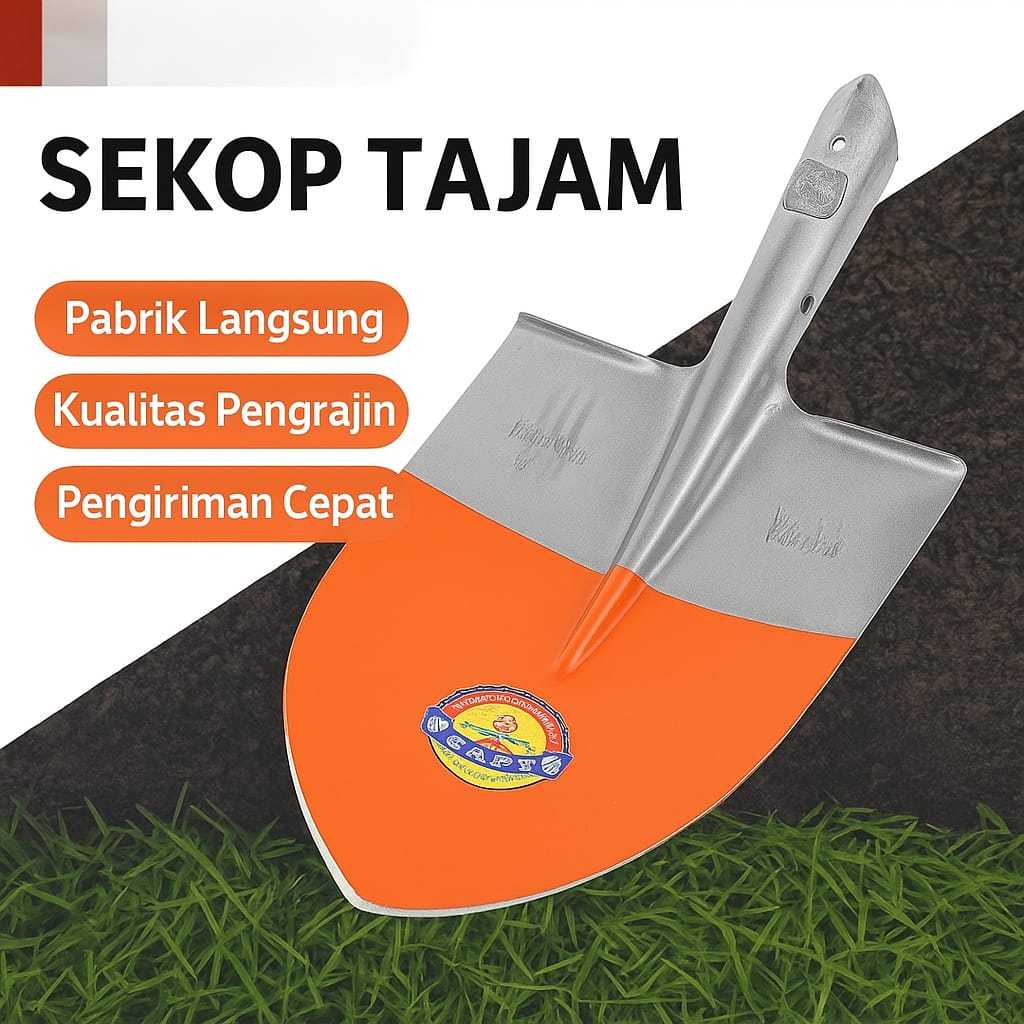 Jual Sekop Runcing Baja Mangan Tebal Tugas Berat | Kekerasan Tinggi ...