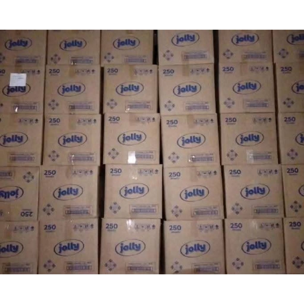 Jual (1DUS) Tisu Tissue Jolly 250 Sheet DUS (ISI 48) | Shopee Indonesia