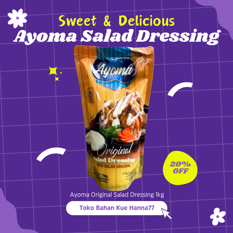 Jual Ayoma Salad Dressing Original 1kg Saus Salad Mayo Enak untuk Salad ...