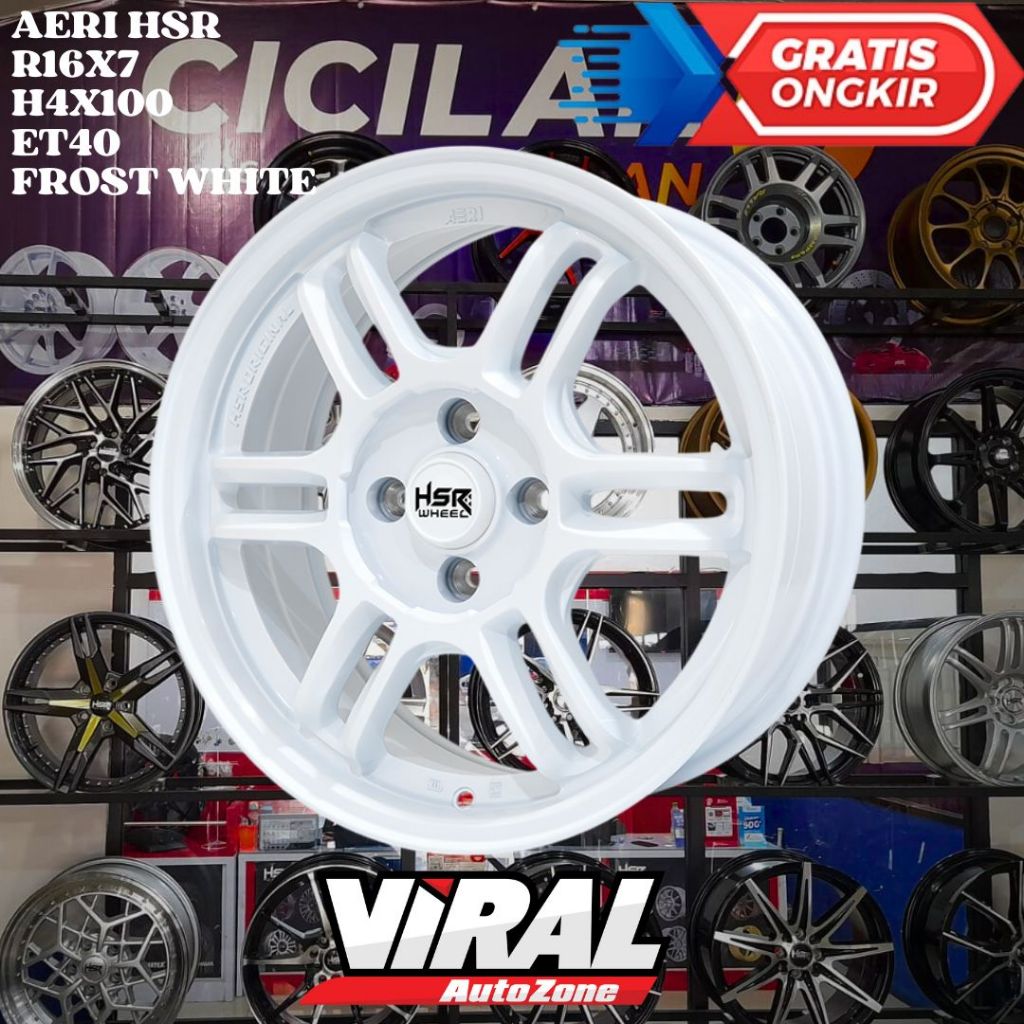 Jual Velg Mobil Model JDM Ring 16 R16 HSR AERI Untuk Vios , City ...
