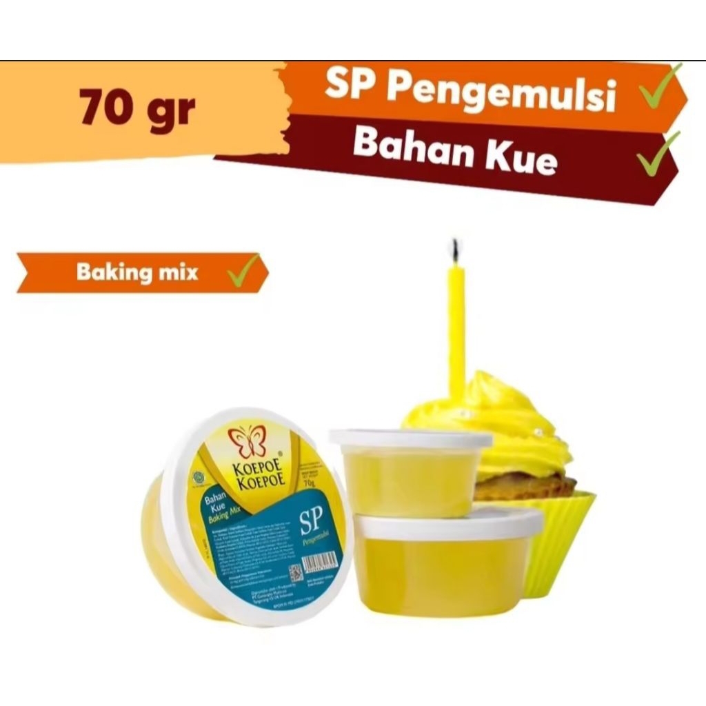 Jual Koepoe Koepoe / Kupu Kupu Pengemulsi SP 70 gr | Shopee Indonesia