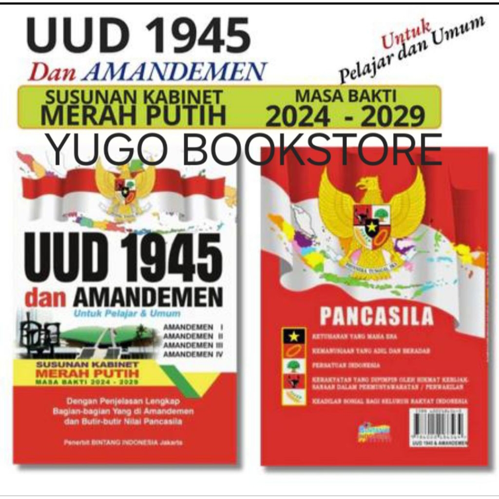 Jual BUKU UUD 45 DAN AMANDEMEN UKURAN KECIL ORIGINAL | Shopee Indonesia