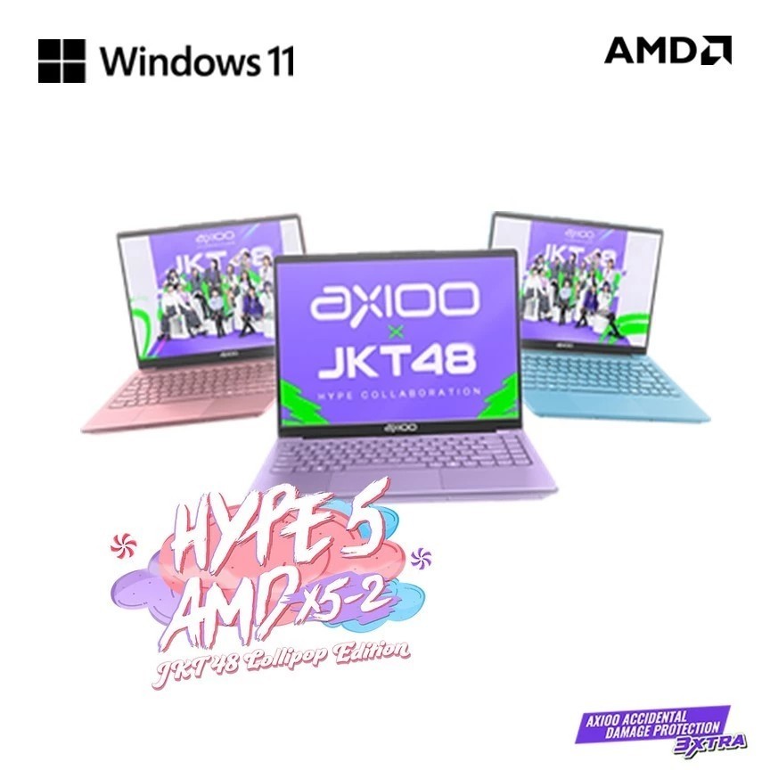 Jual AXIOO HYPE 5 AMD X3 LOLLIPOP RYZEN 5 3500 8GB 256GB WINDOWS 14.0FHD IPS BLIT HDMI PINK ...