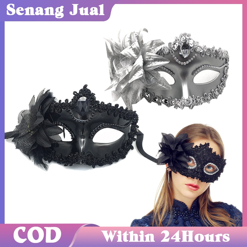 Jual Topeng Pesta / Topeng Wanita Pria / Masquerade Party / Masker ...