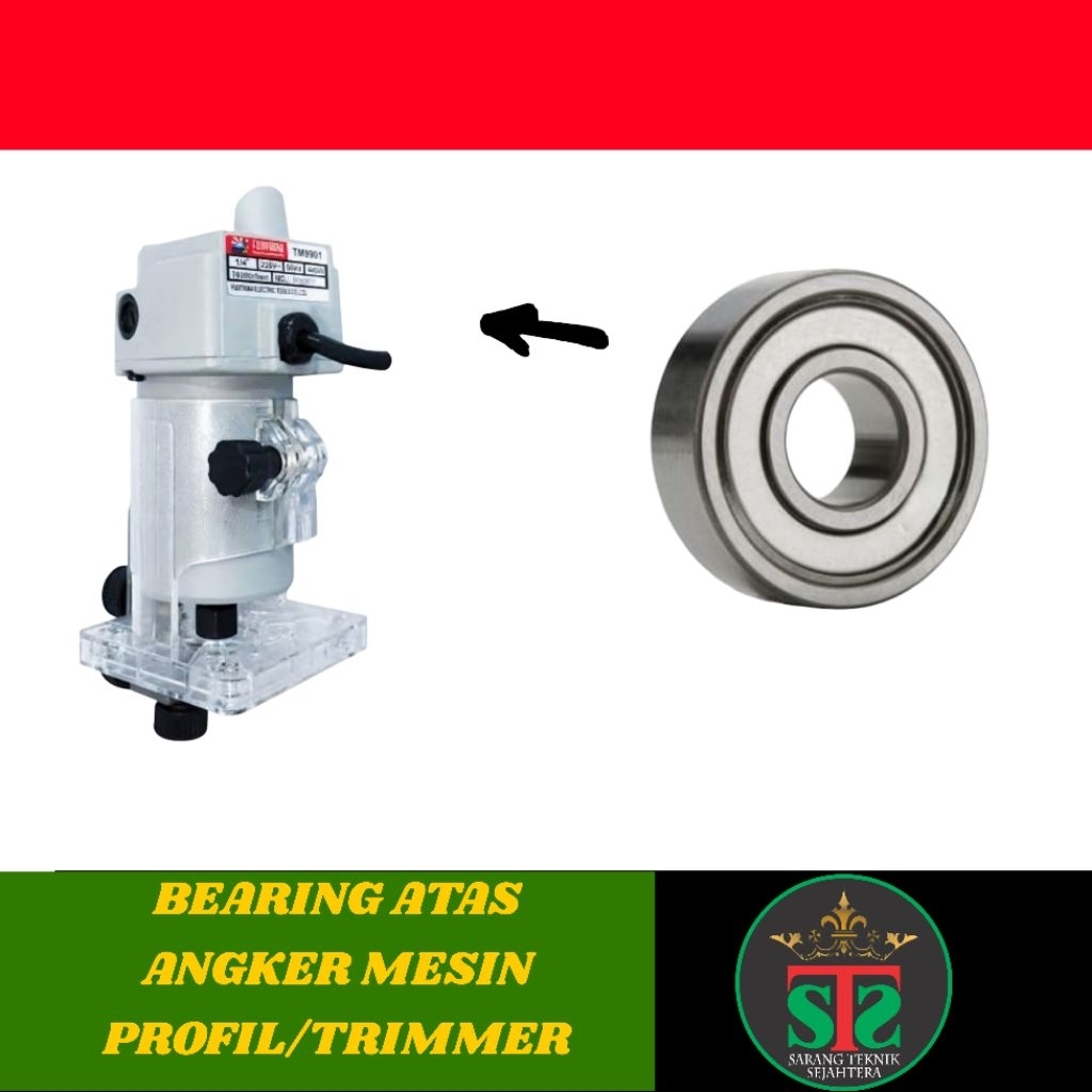 Jual Bearing Angker Mesin Profil Kayu Atas Bearing Mesin Trimer Mesin ...