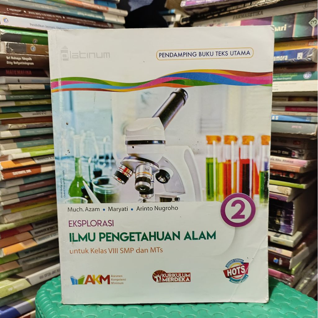 Jual Buku Paket Eksplorasi Ilmu Pengetahuan Alam Kelas 8 VIII 2 SMP MTS Kurikulum Merdeka HOTS ...
