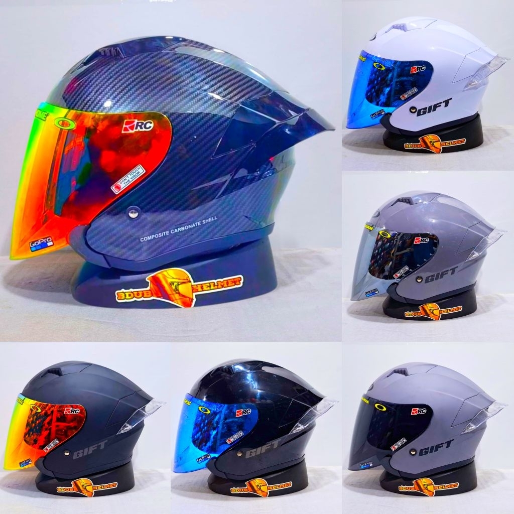Jual Helm Gift sargon carbone paket ganteng | Shopee Indonesia