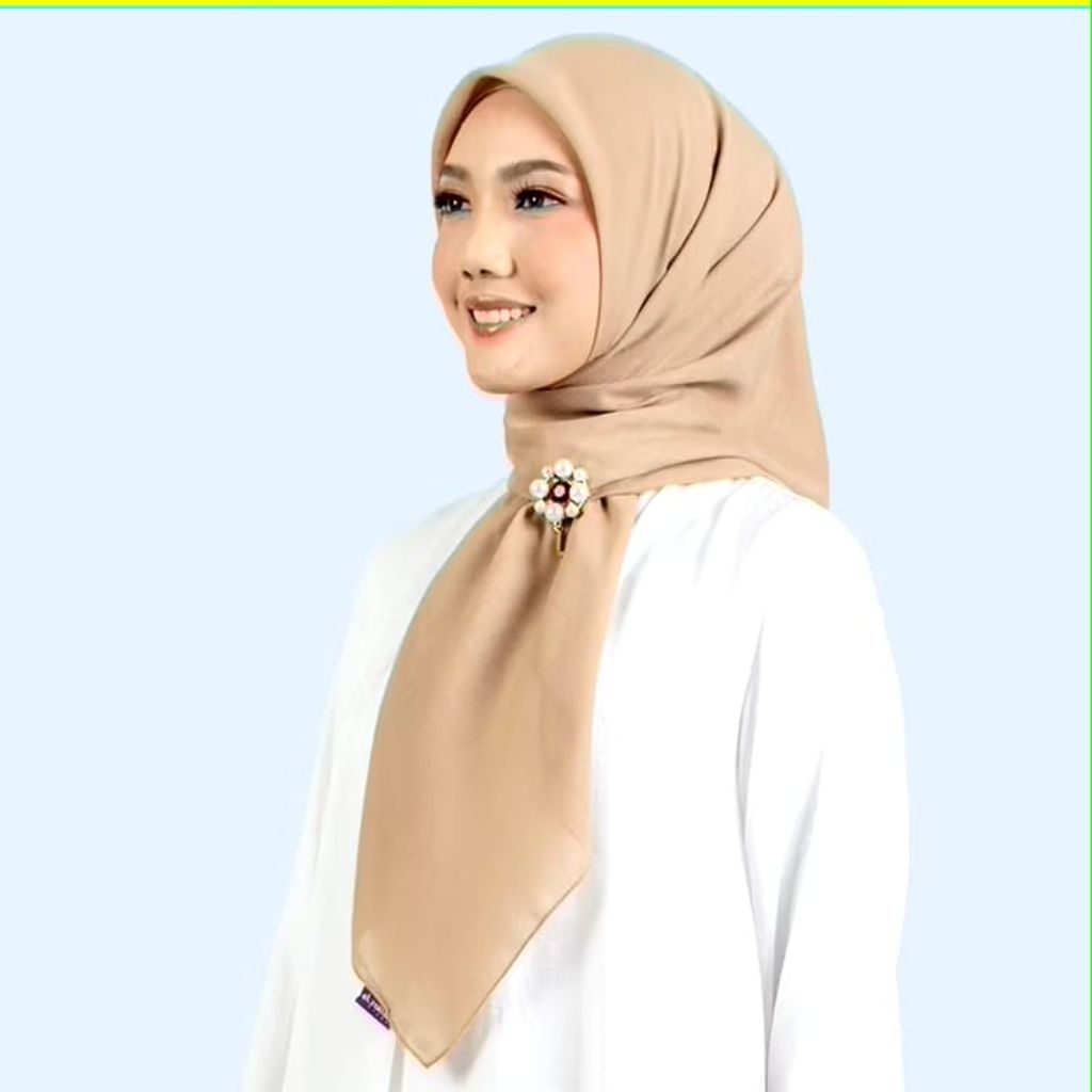 Jual Jilbab khaki muda PNS TERBARU | Shopee Indonesia