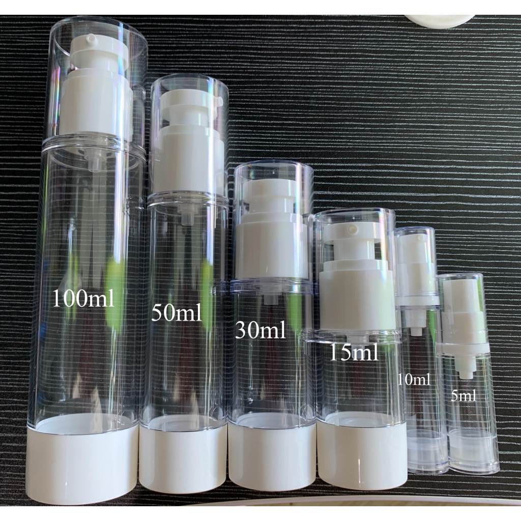 Jual (FREE BUBLE WARP)Botol Pump & Botol Spray airlines 5ml/10ml/15ml ...