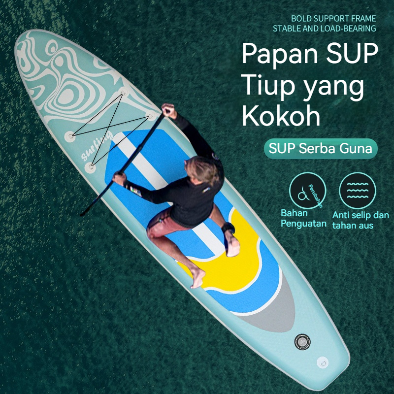 Jual Papan selancar dewasa papan dayung tiup Funkater Stand Up Paddle ...