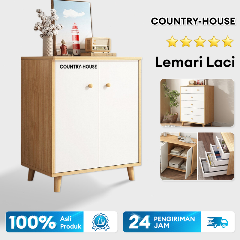 Jual COUNTRY-HOUSE Lemari Laci Lemari Kabinet Kayu Dengan Laci Lemari ...