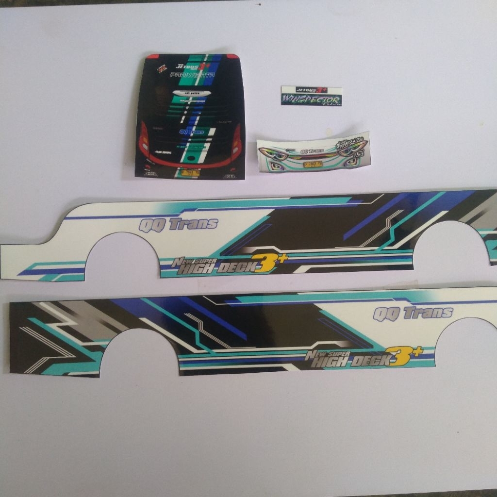 Jual Stiker livery miniatur bus Winspector Full body | Shopee Indonesia