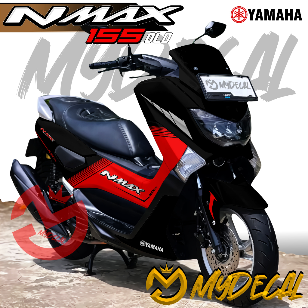 Jual Decal Sticker Full Body Yamaha NMAX 155 Old Variasi Simple MD01302 ...