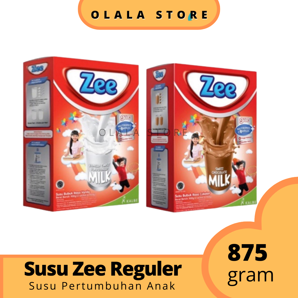 Jual Zee Reguler Susu Anak Berkalsium Susu Zee Nutripro Complex 875 ...