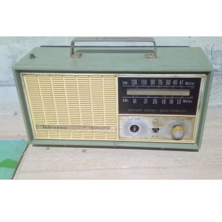 Jual radio telesonic jadul antik bahan | Shopee Indonesia