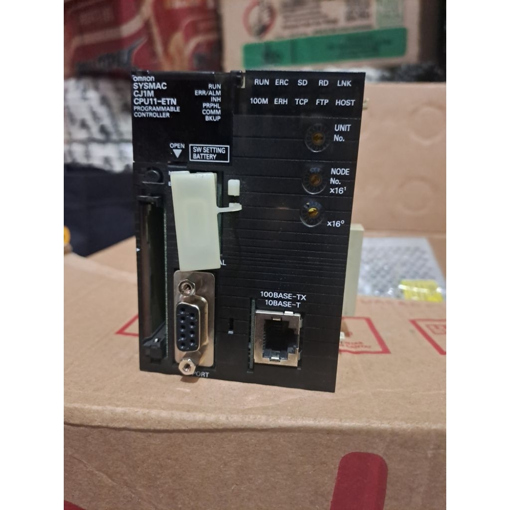 Jual PLC MODULE OMRON CJ1M-CPU11-ETN Ethernet | Shopee Indonesia