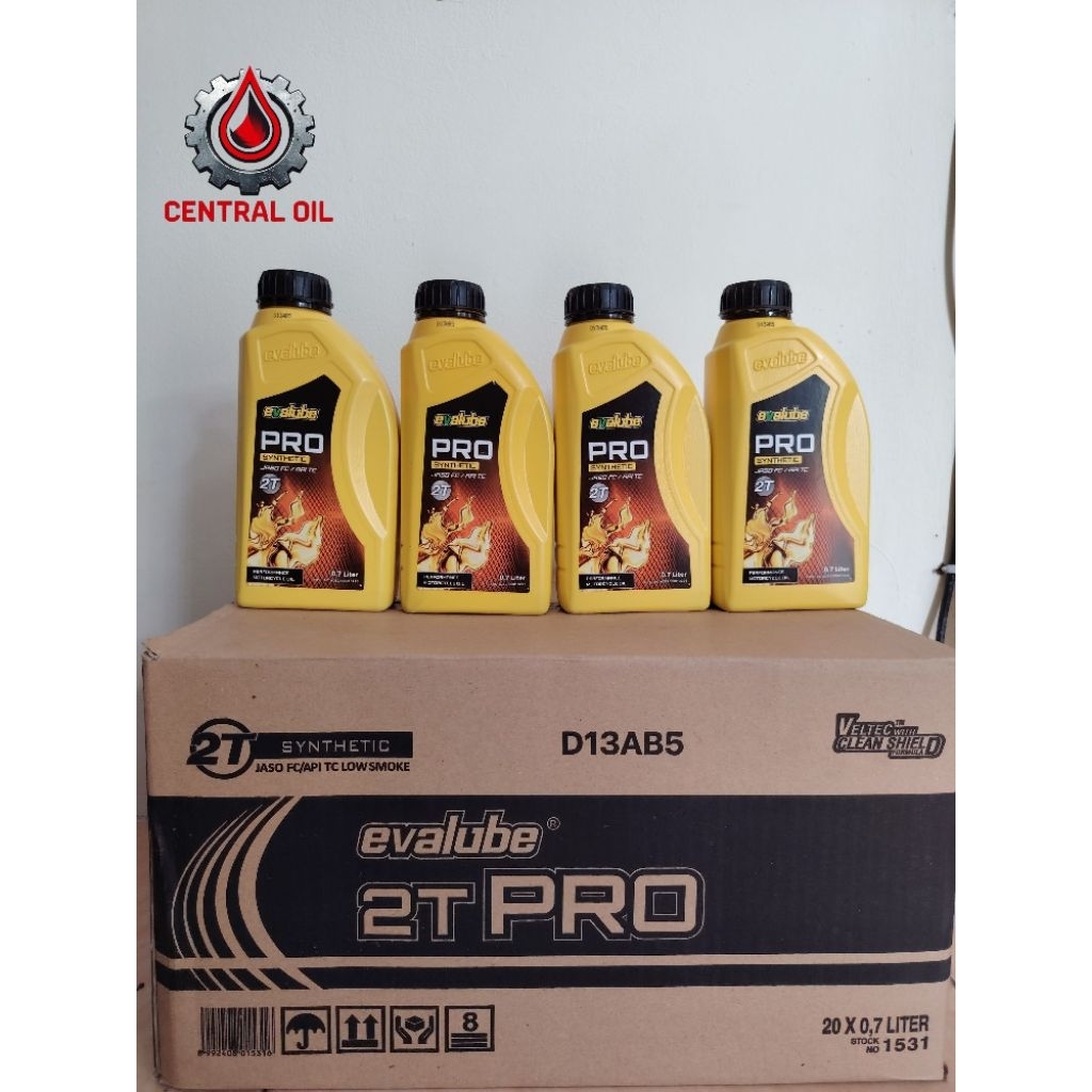 Jual Oli Evalube 2T Pro Perdus Isi 20 Botol | Shopee Indonesia