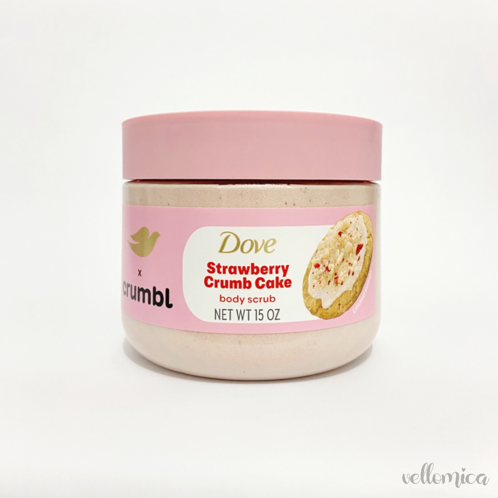 Jual DOVE x CRUMBL body scrub strawberry crumb cake 425gr | Shopee ...