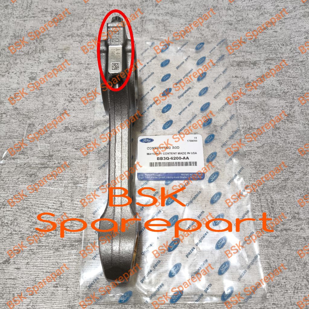Jual Connecting Rod Conrod Setang Stang Seher Piston Ford Ranger 2.2 2 ...