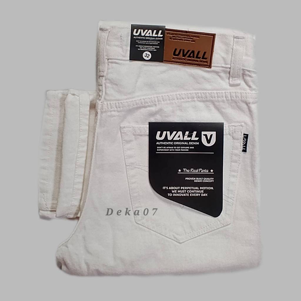 Jual Celana Jeans Pria Model Standar Reguler Basic Original Uvall Denim ...