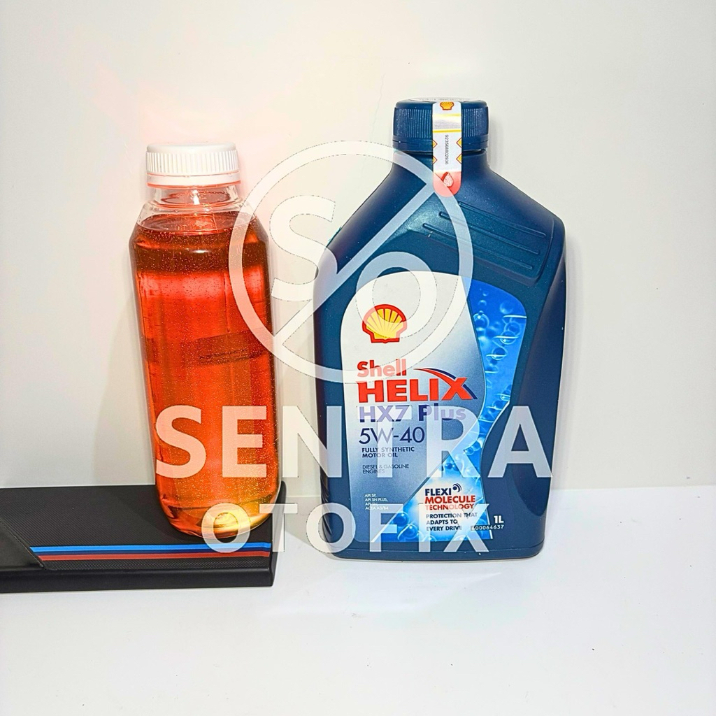 Jual OLI SHELL HELIX HX7 PLUS OIL MESIN MOBIL 5W-40 1L 1 LITER ORIGINAL ...