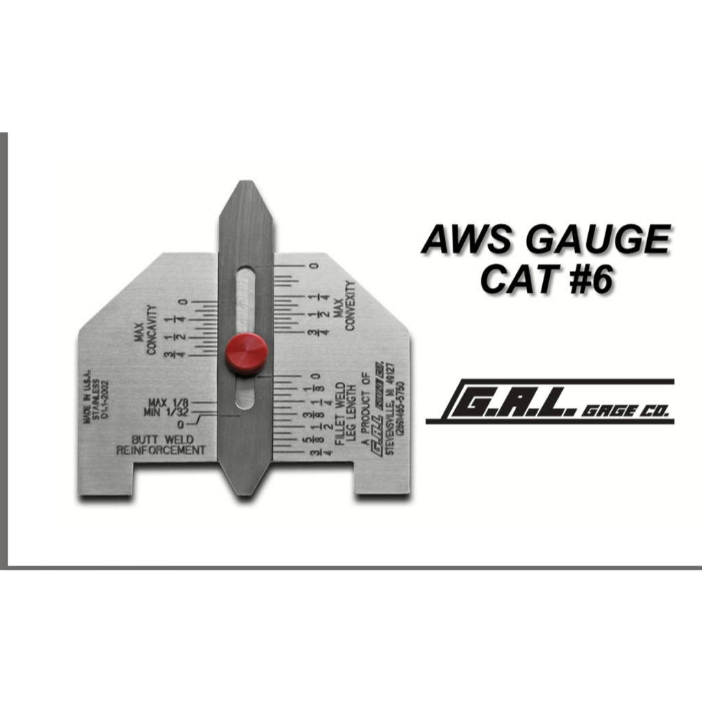 Jual GAL Gage #6 AWS Gauge 6 ALAT UKUR LAS | Shopee Indonesia